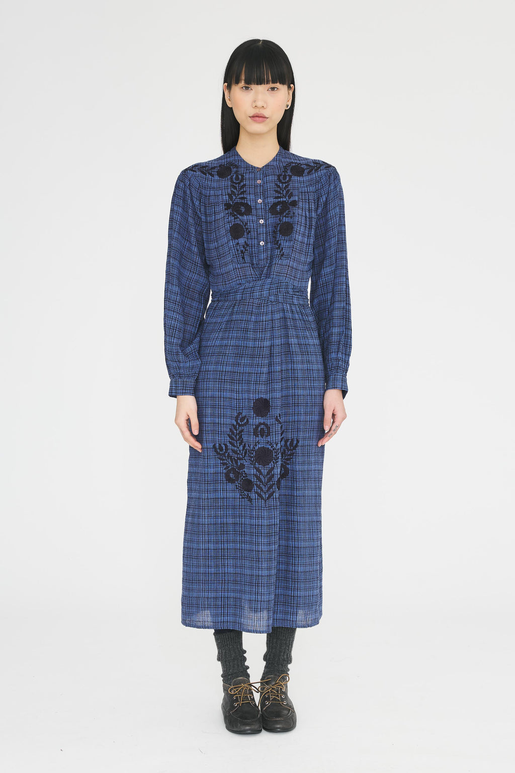 Delbir Long Dress – Artisanal Elegance by Antik Batik