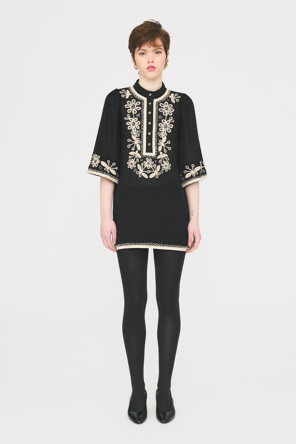 Nohi Short Dress – Handcrafted Elegance by Antik Batik